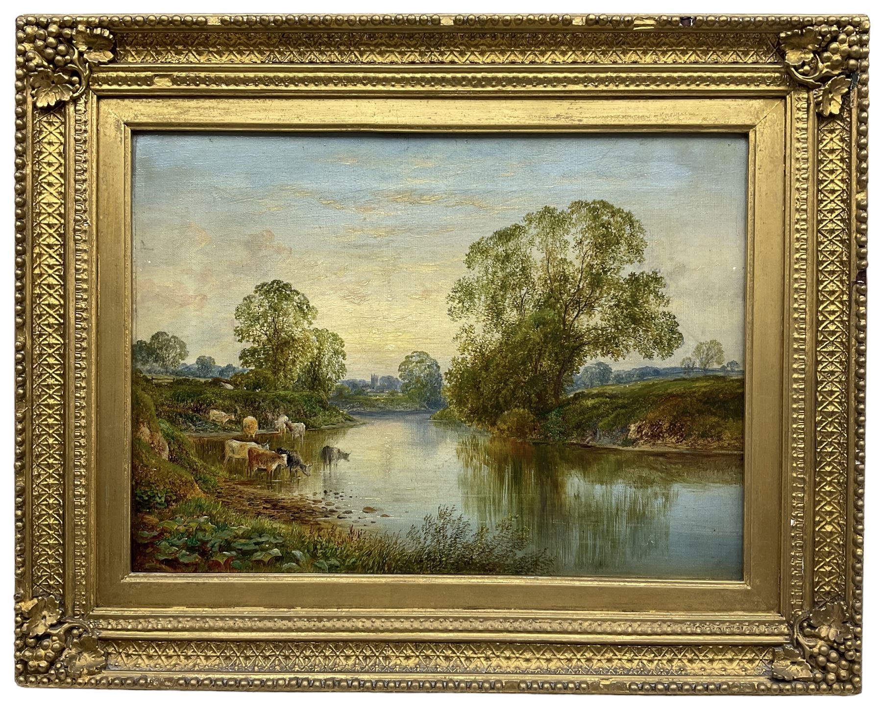 George Alexander | Cattle Watering at 'The River Wharfe Tadcaster ...