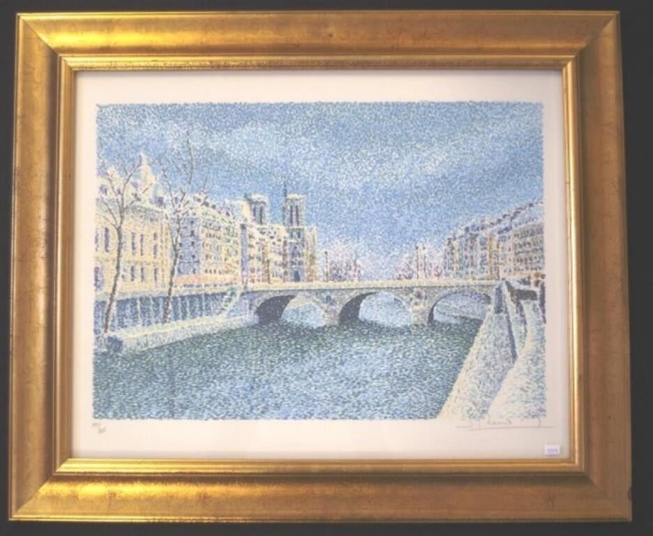 Vincent Van Gogh | Serge Mendjisky (French, 1929–2017) River Seine ...