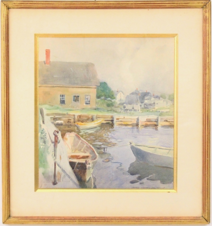 James Montgomery Flagg | James Montgomery Flagg Watercolor, Signed ...