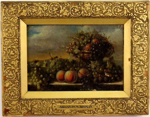 Adrianus M. Bouman | Adrianus Bouman Still Life with Fruit Oil | MutualArt