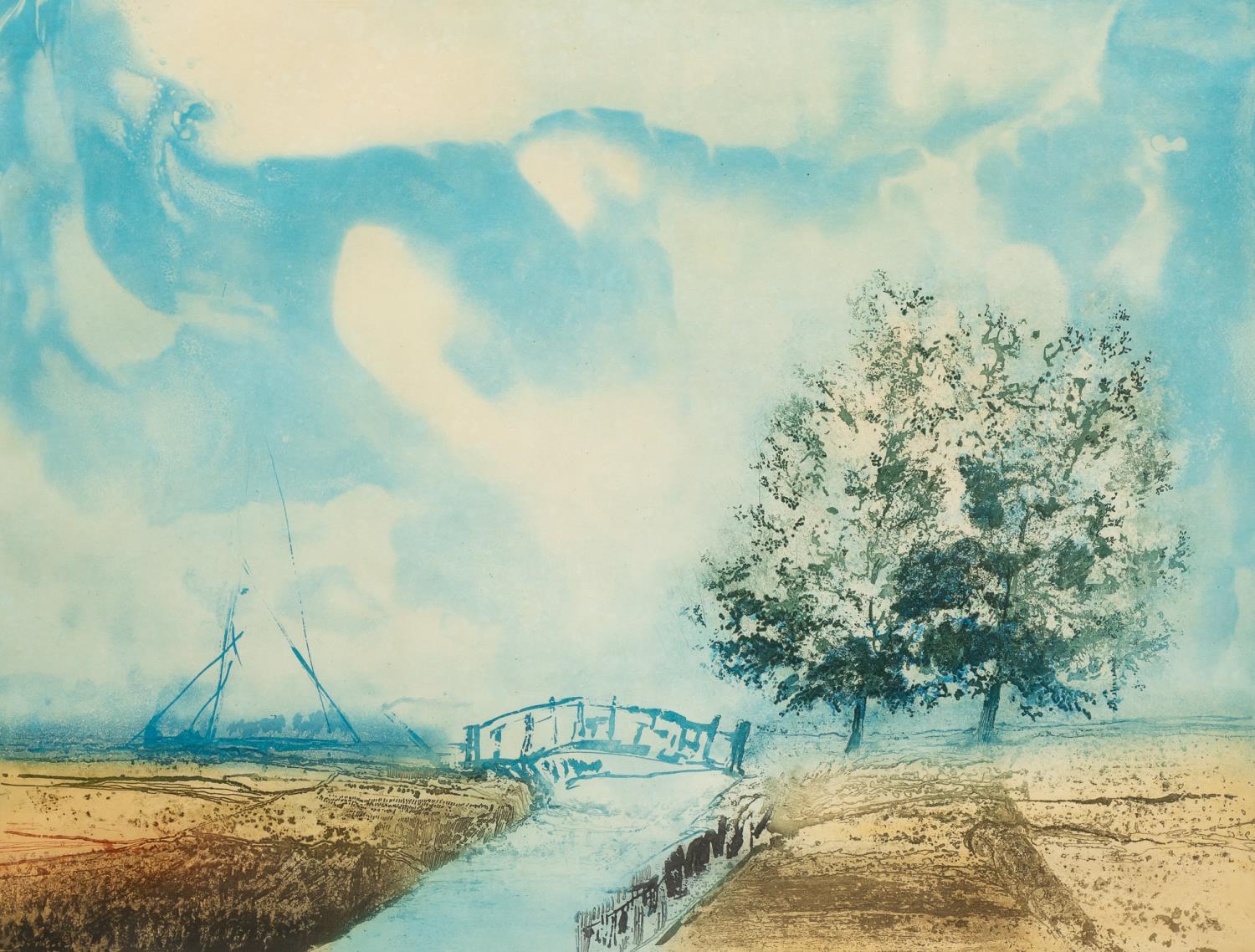 Kaiko Moti | 2 KAIKO MOTI COLOR ETCHINGS | MutualArt