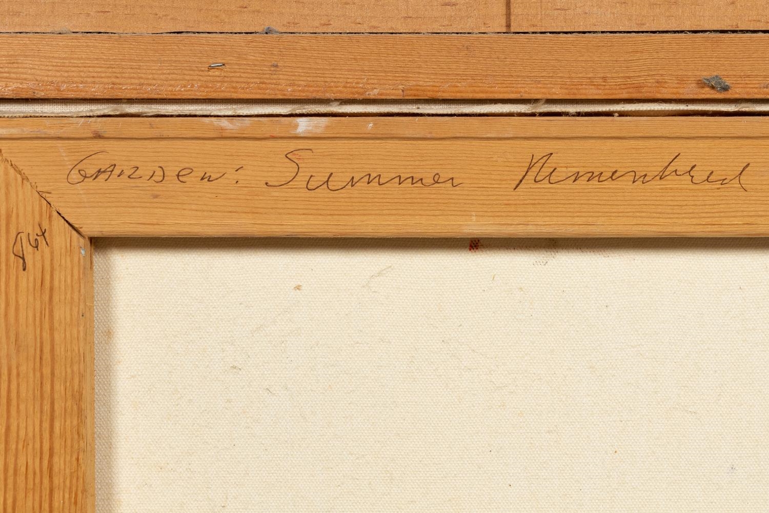 Arthur Weeks | ARTHUR WEEKS, IMPRESSIONIST GARDEN SCENE (1986) | MutualArt