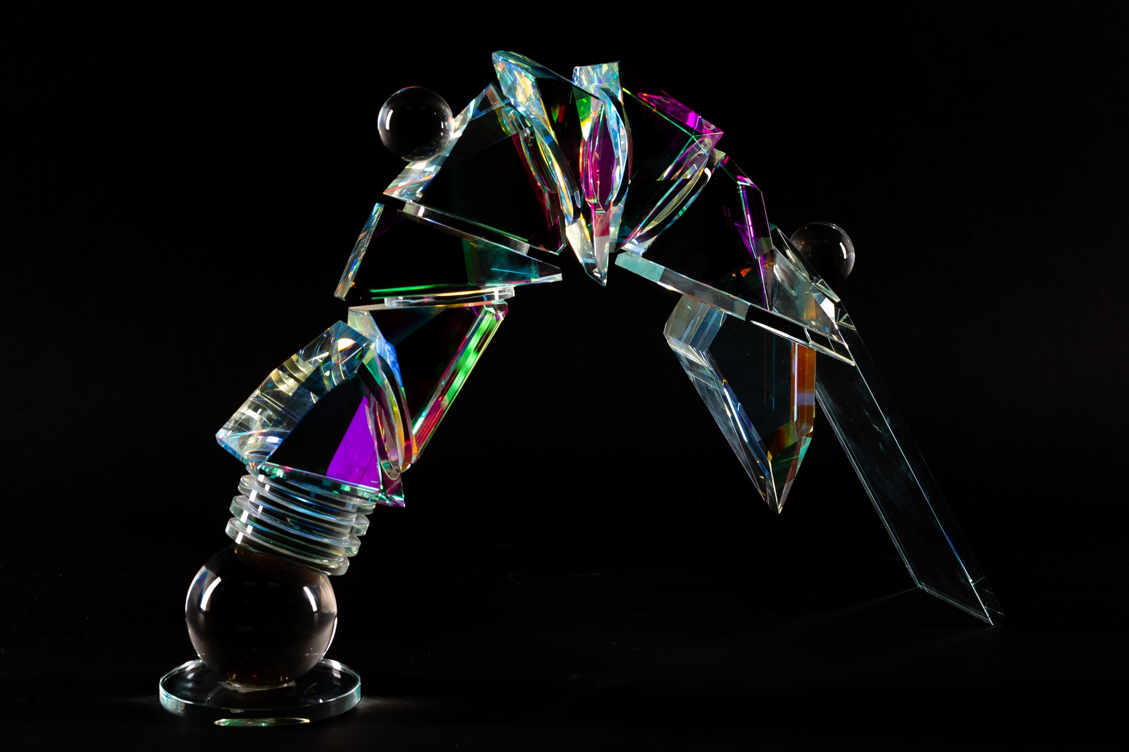 Toland Peter Sand | Toland Peter Sand Art Glass / Crystal Sculpture ...
