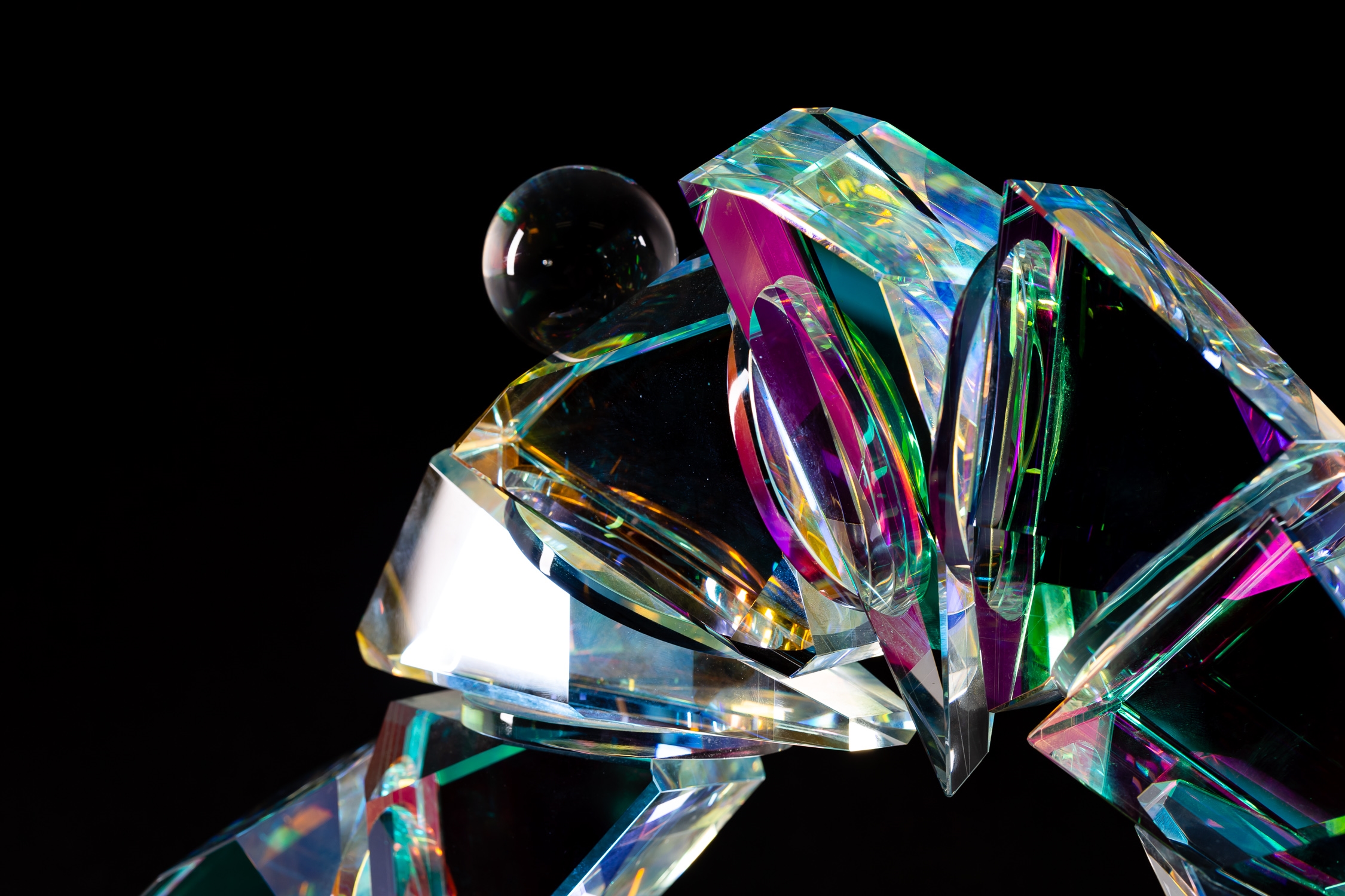 Toland Peter Sand | Toland Peter Sand Art Glass / Crystal Sculpture ...