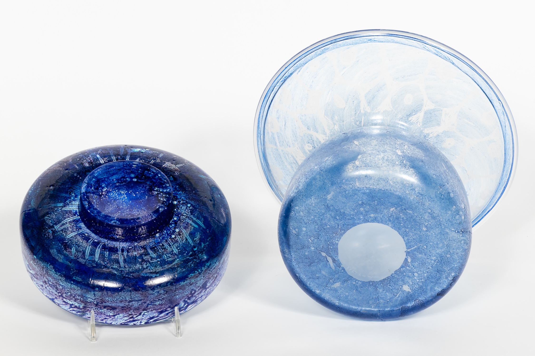 Goran Warff | Warff for Kosta Boda Art Glass Vase & Bowl | MutualArt
