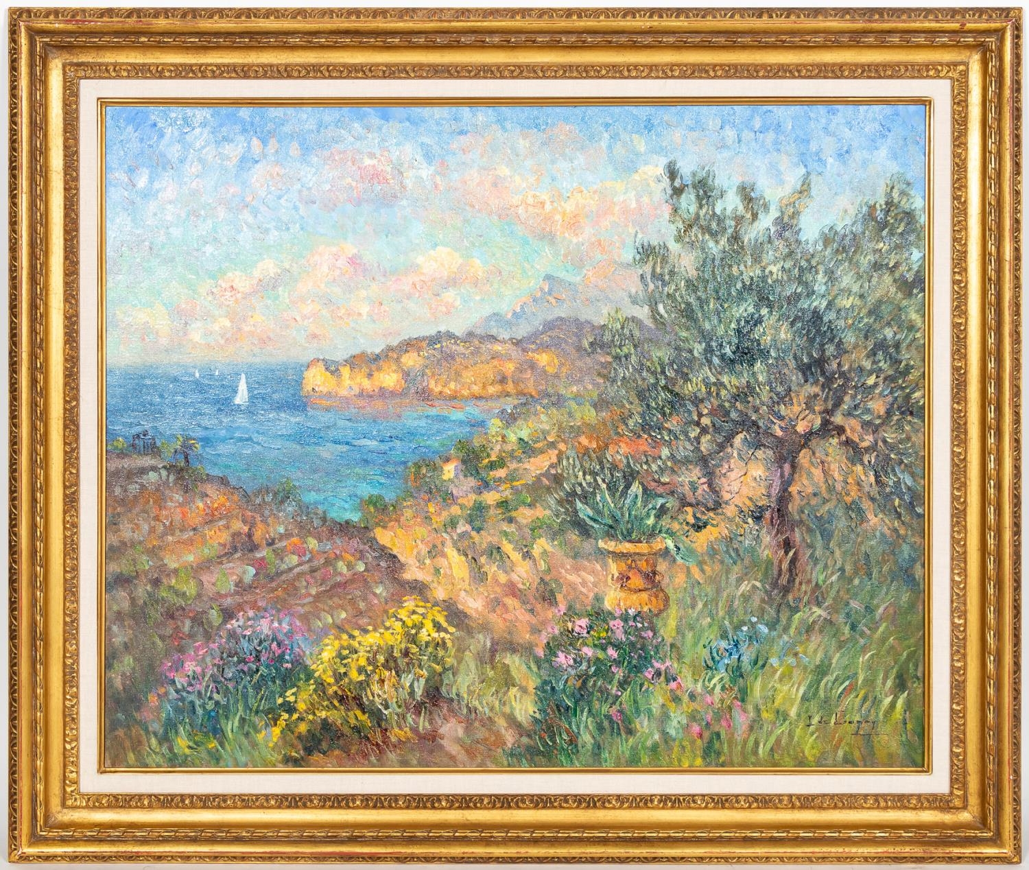 Isabelle de Ganay | ISABELLE DE GANAY, POINTE DE FORADADA, OIL | MutualArt