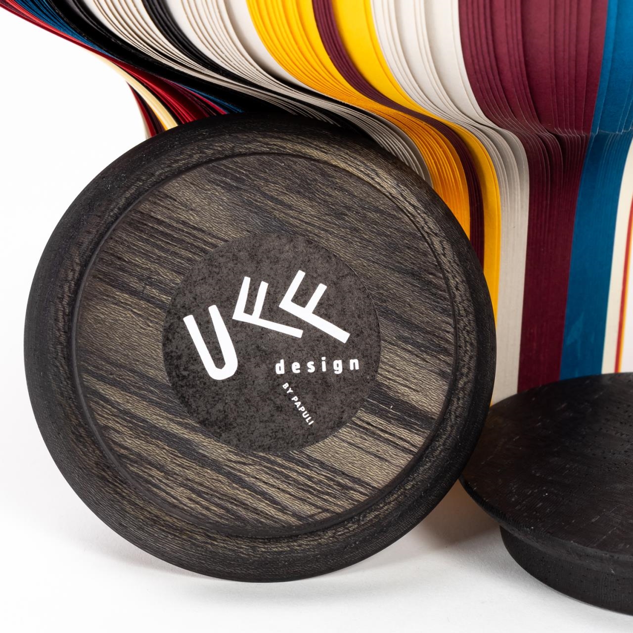 Daniele Papuli | DANIELE PAPULI, COLORFUL PAPER SCULPTURAL VASE | MutualArt