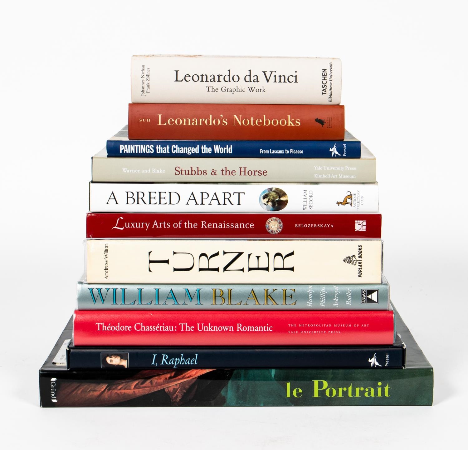 Leonardo da Vinci | ELEVEN HARDCOVER ART BOOKS ON FAMOUS ARTISTS ...