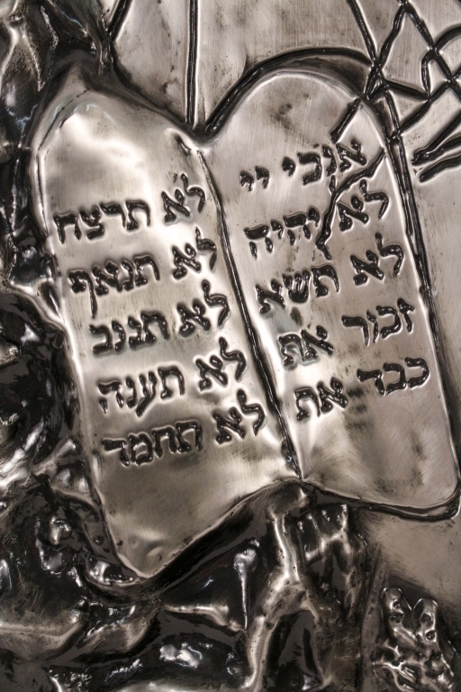 Salvador Dalí | Dali Ten Commandments Bas Relief Plaque | MutualArt