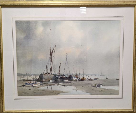 Sidney Cardew | Foreshore Pin Mill, Suffolk | MutualArt