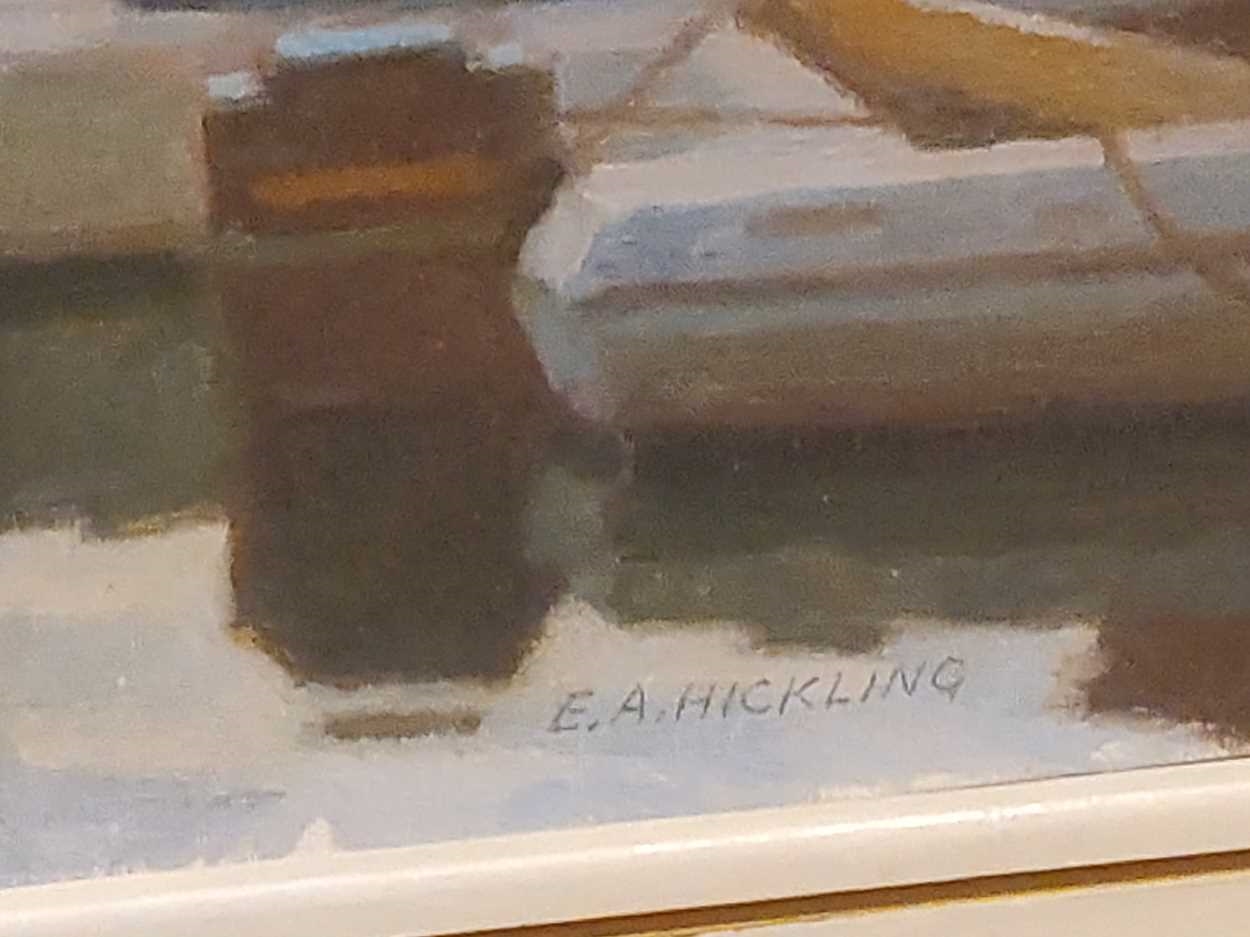 Edward Albert Hickling | a pair of Grecian harbour scenes (1913 ...