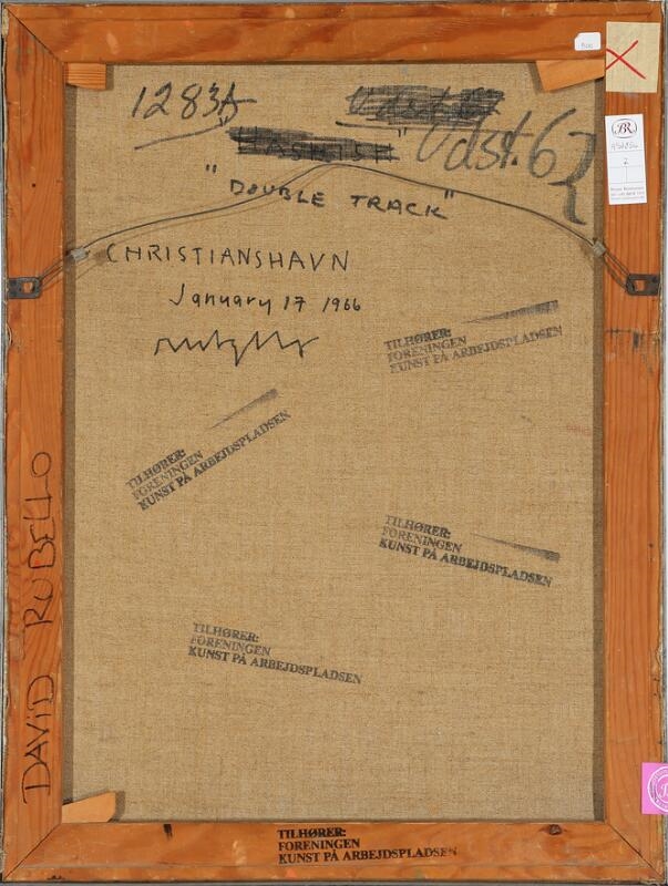 David Rubello | Double track | MutualArt