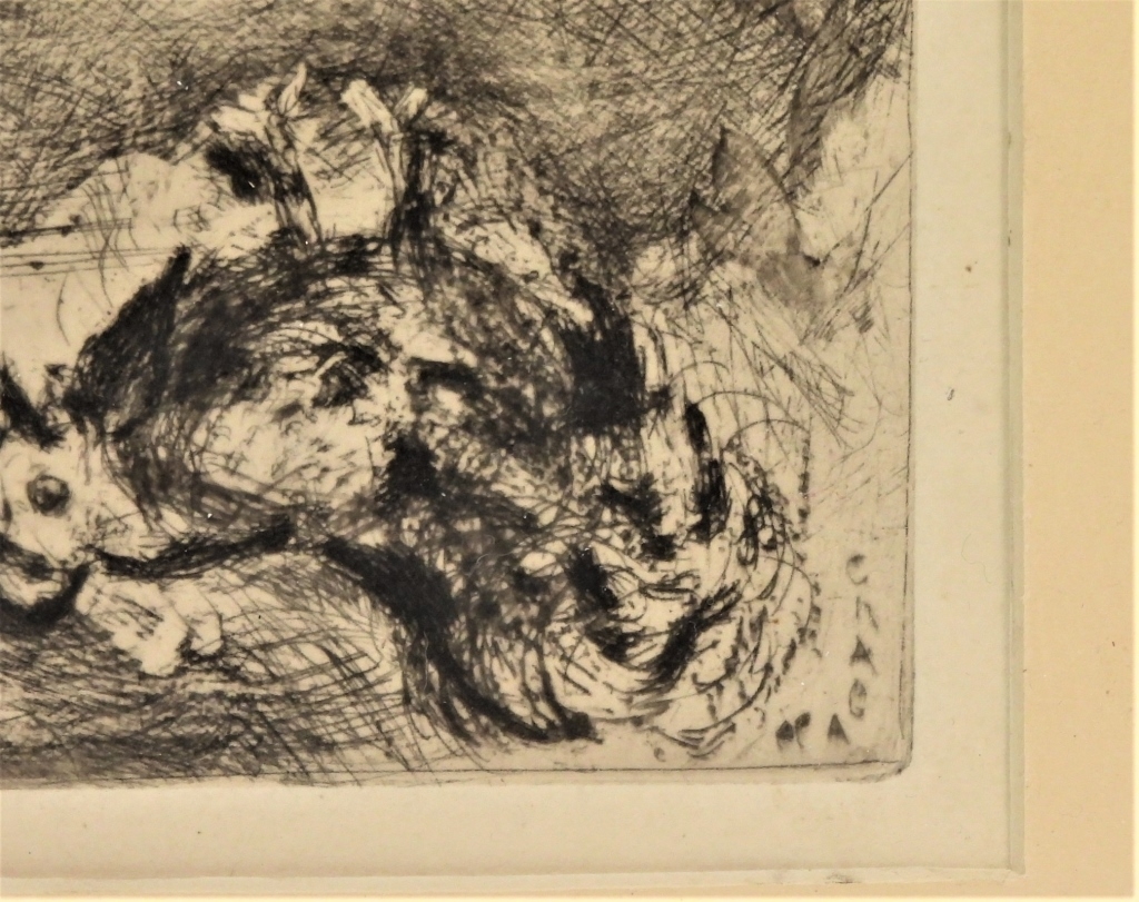 Marc Chagall | Marc Chagall Rooster Etching | MutualArt