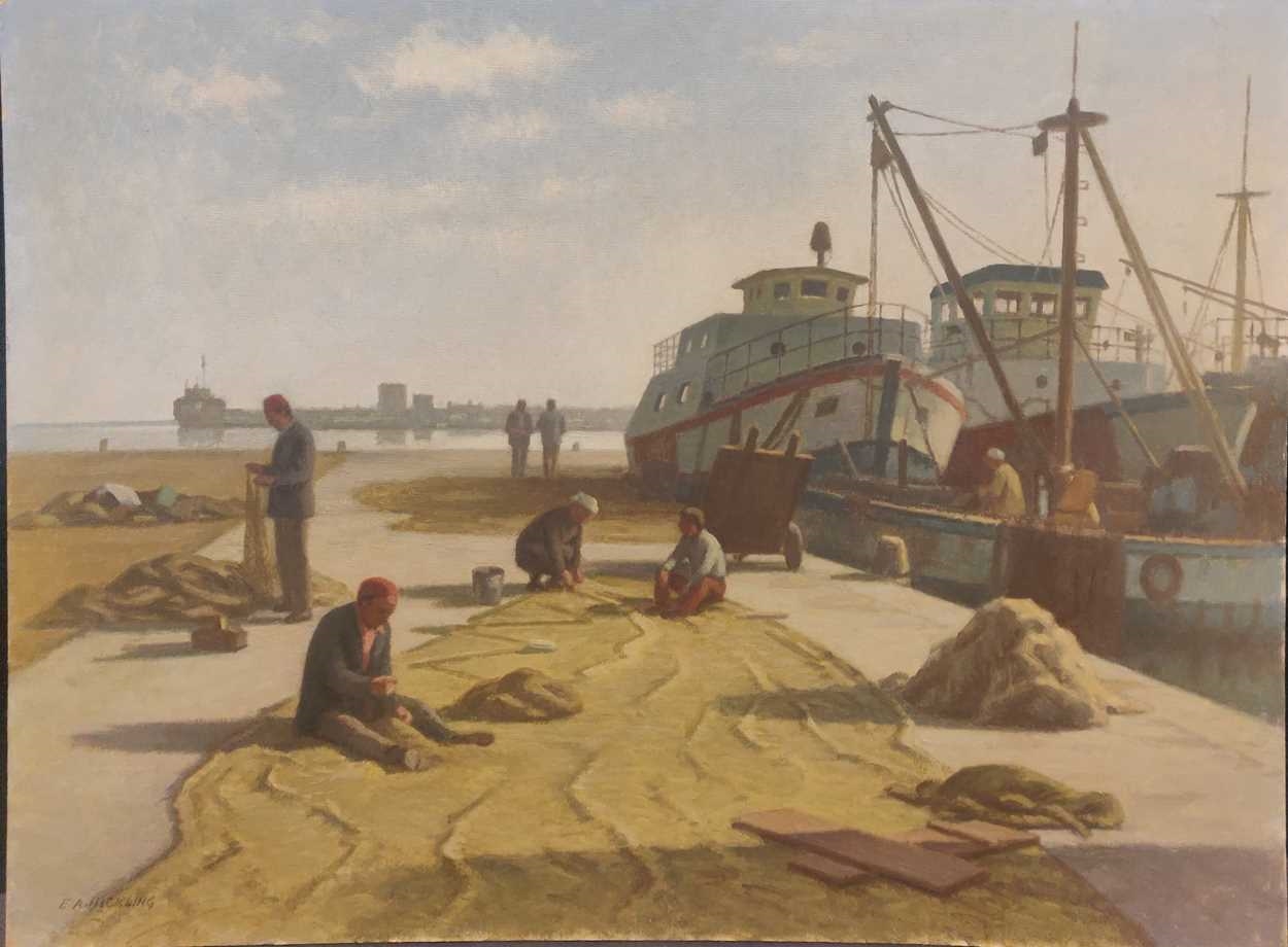Edward Albert Hickling | A group of six North African and Mediterranean ...