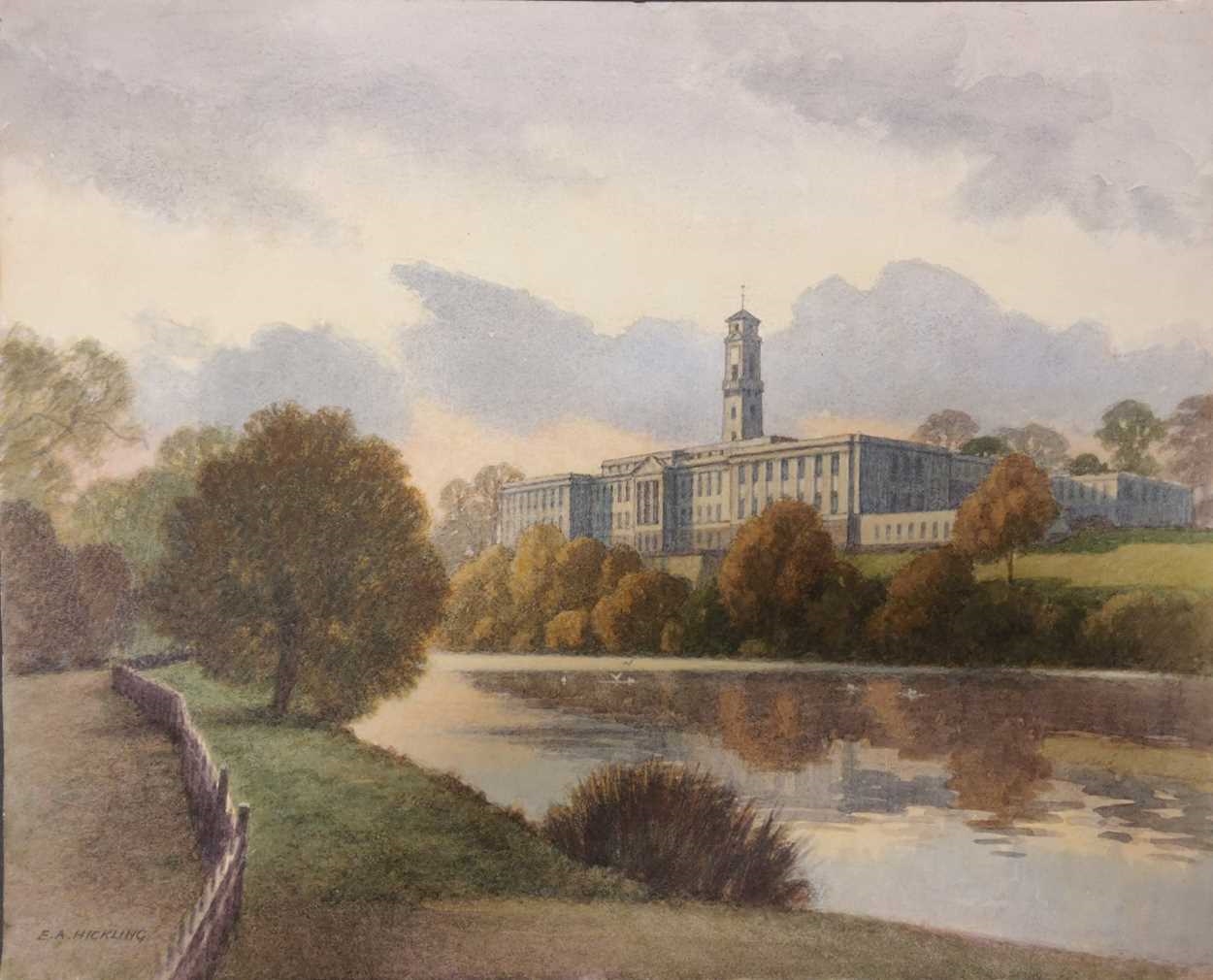 Edward Albert Hickling | A group of twenty towns and country English ...