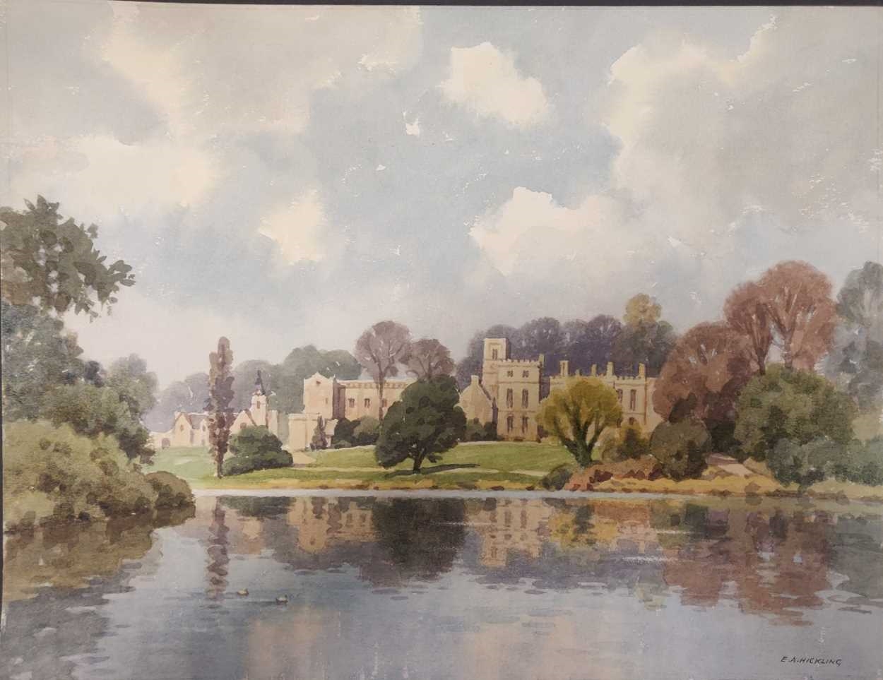 Edward Albert Hickling | A group of twenty towns and country English ...