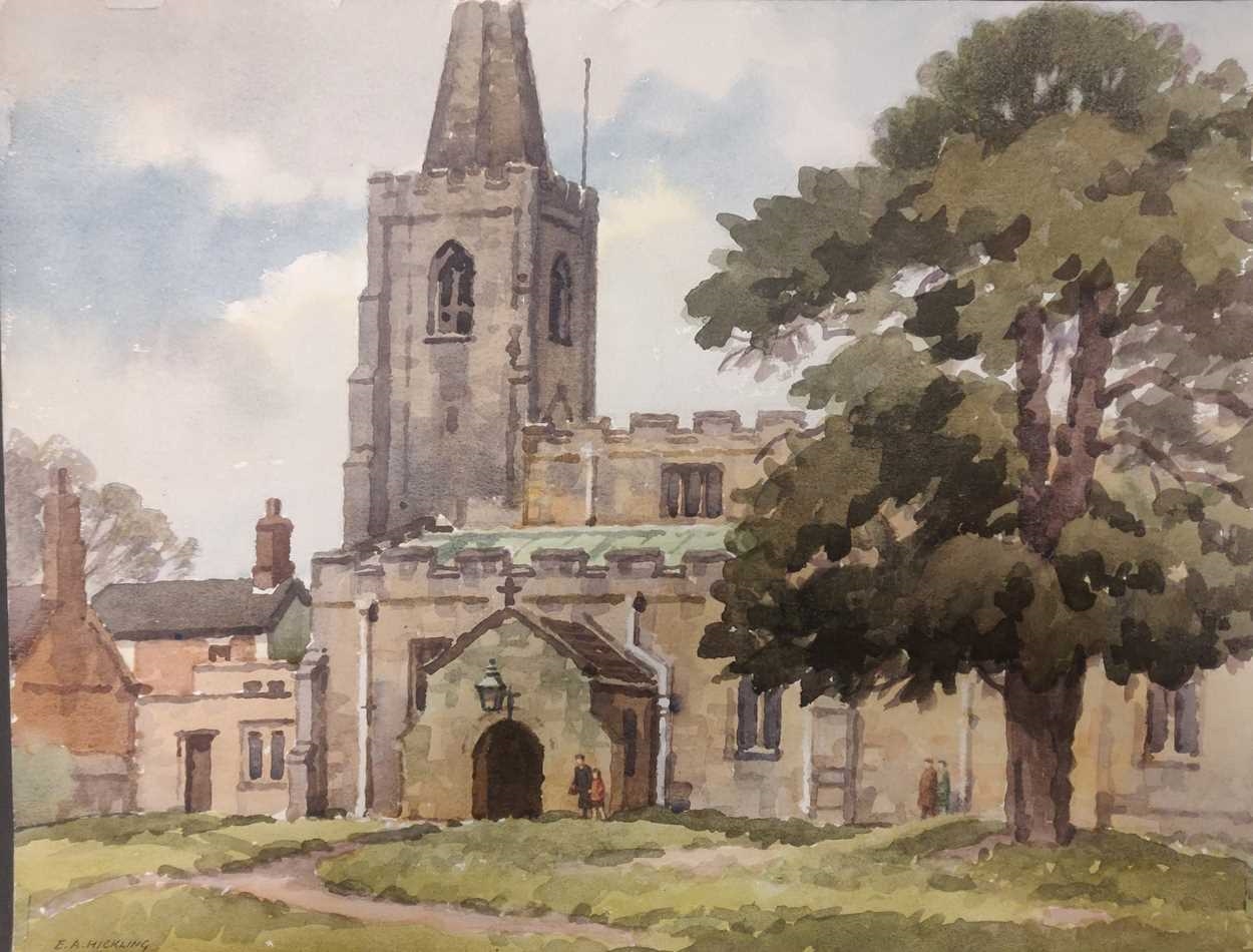 Edward Albert Hickling | A group of twenty towns and country English ...