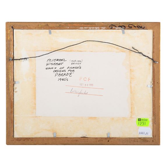 Michael Wishart | Study of Picasso's Parade (1928) | MutualArt