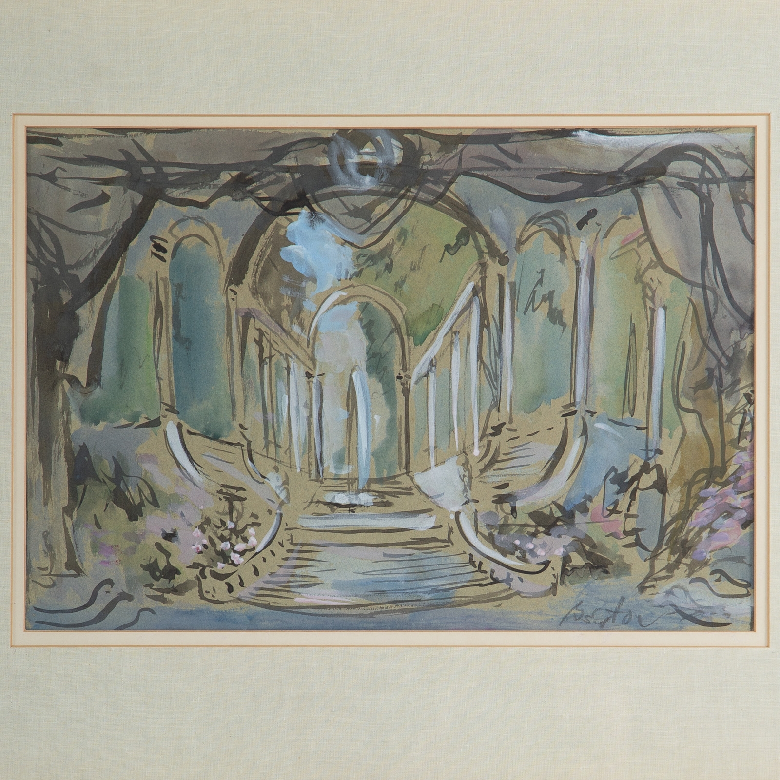 Cecil Beaton | Adriana Lecouvrer Set Design (1904) | MutualArt