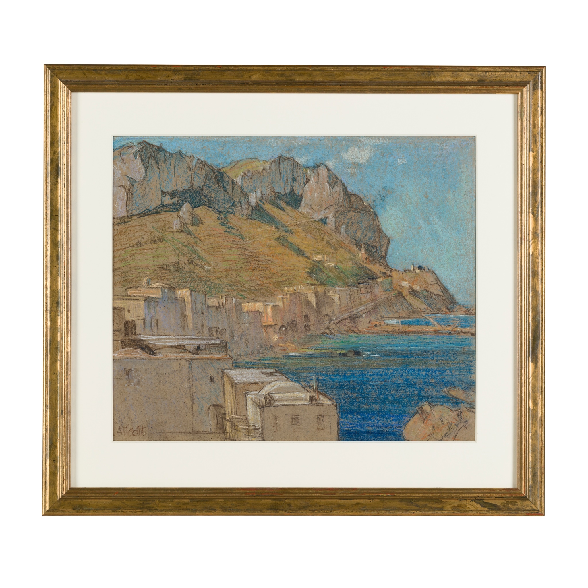 Walter Herbert Allcott | NORTH AFRICAN COASTAL TOWN | MutualArt