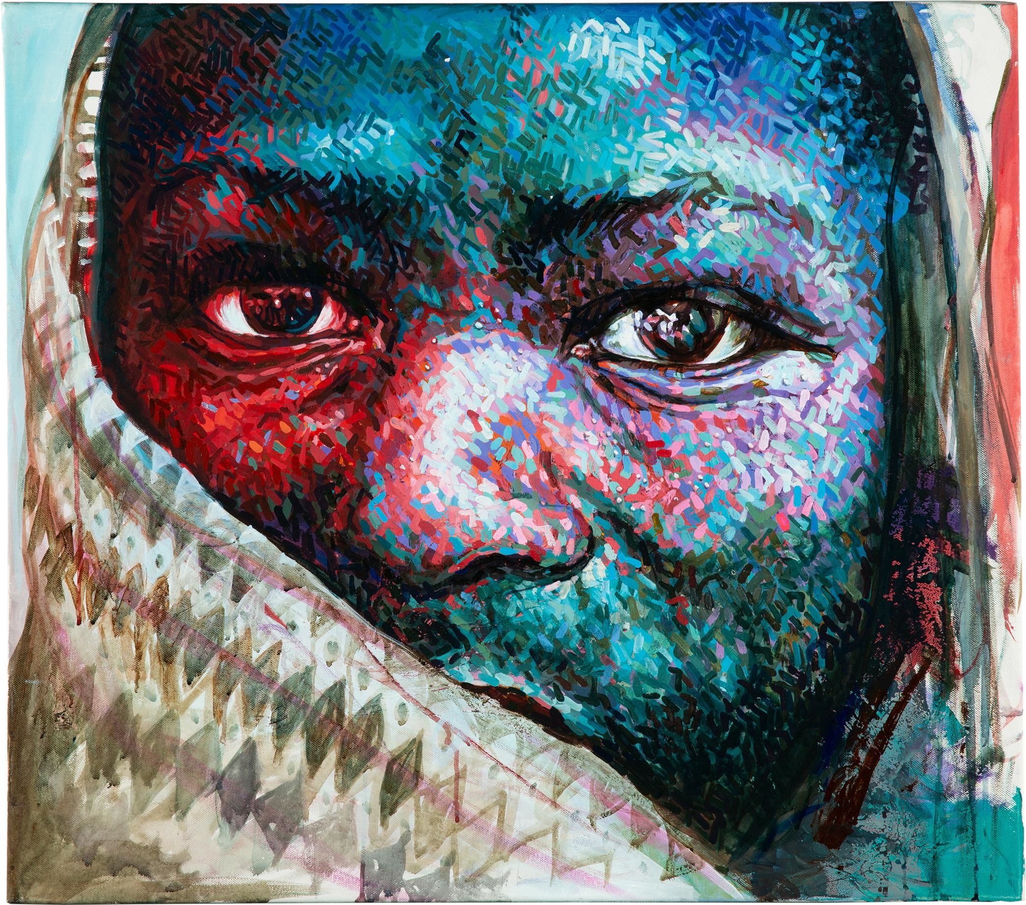 Amoako Boafo | Amina (2014) | MutualArt