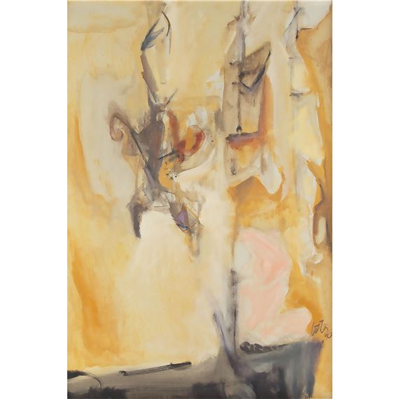 Ross Alexander Coates | INTERIOR WITH HANGING FOWL | MutualArt