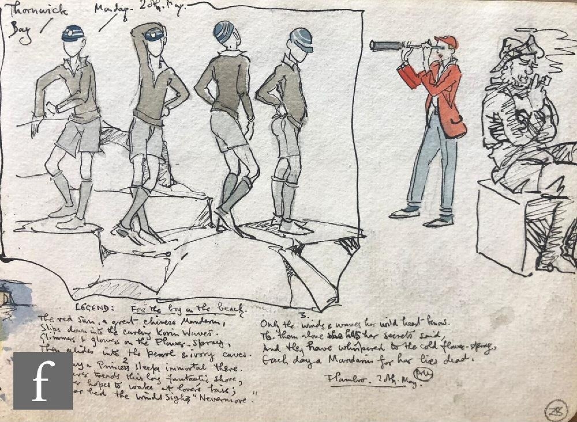 Albert Wainwright | Thornwick Bay | MutualArt