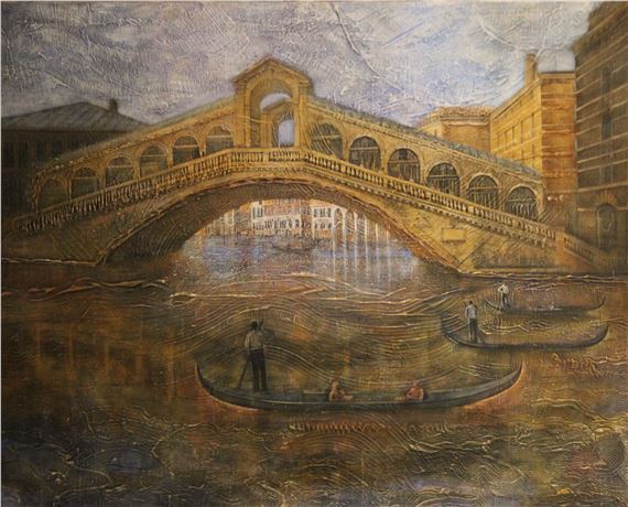 Linda Ramsay | Rialto Bridge Venice | MutualArt