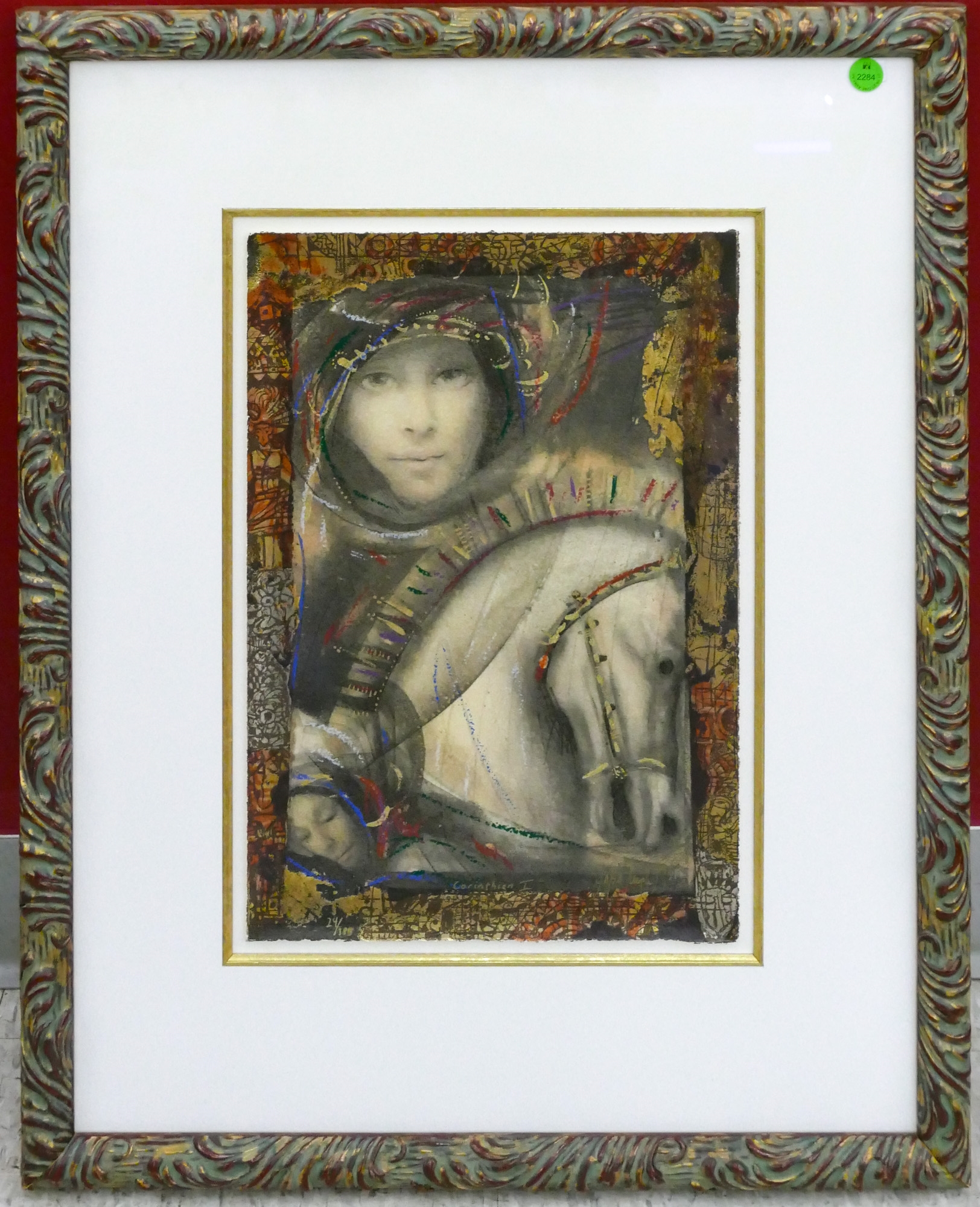Csaba Markus | Csaba Markus ''Corinthian I'' S/N Serigraph Framed 26 ...
