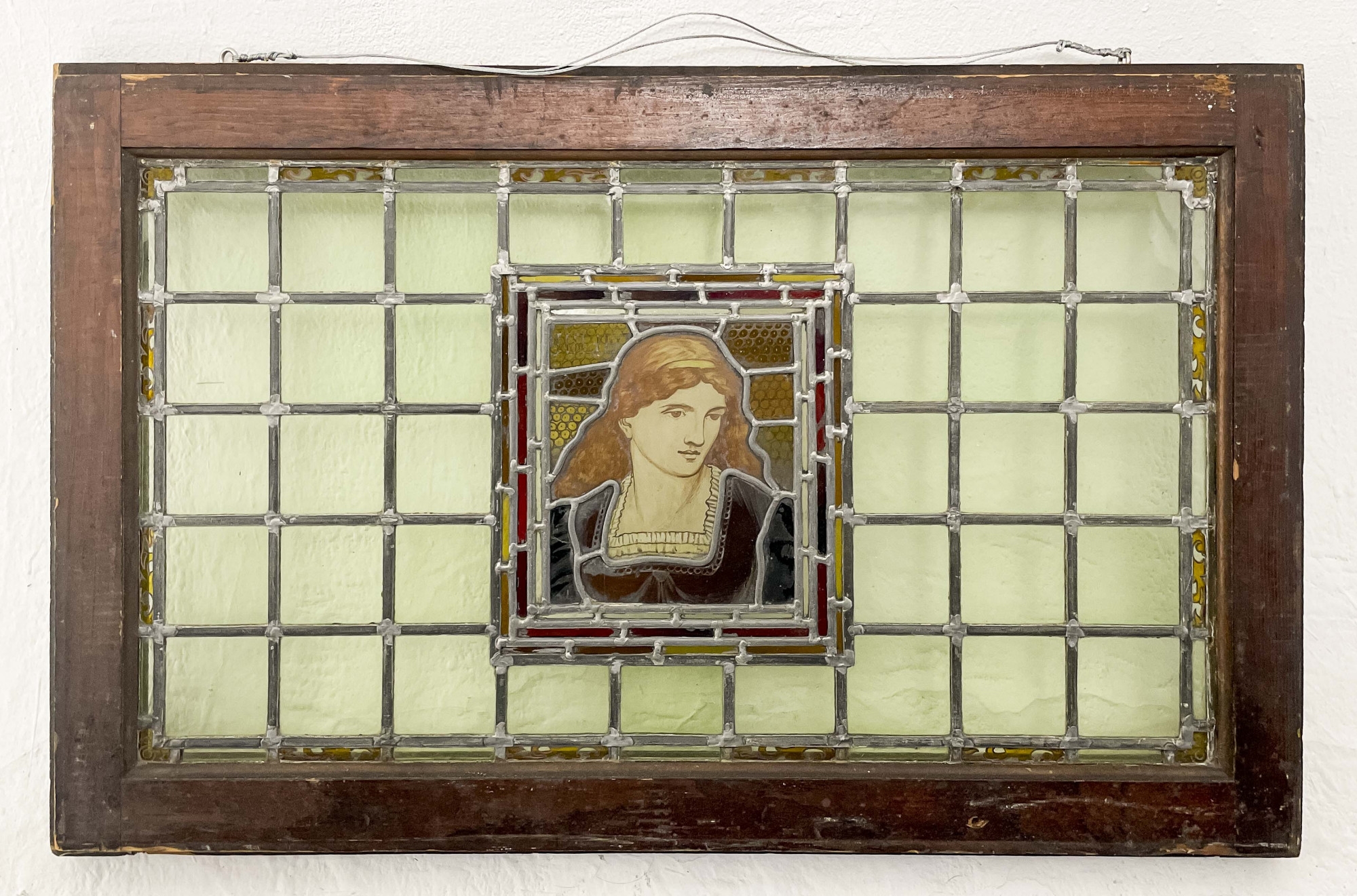Daniel Cottier | Victorian Stained and Leaded Glass Panel | MutualArt