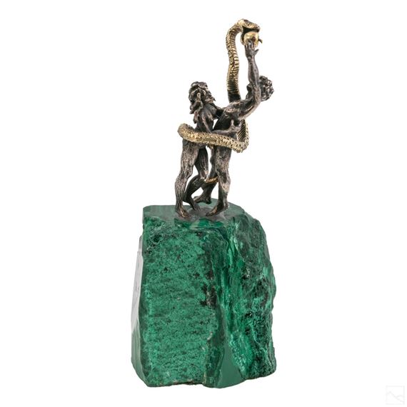 James Schwabe | Adam and Eve figurine statue | MutualArt