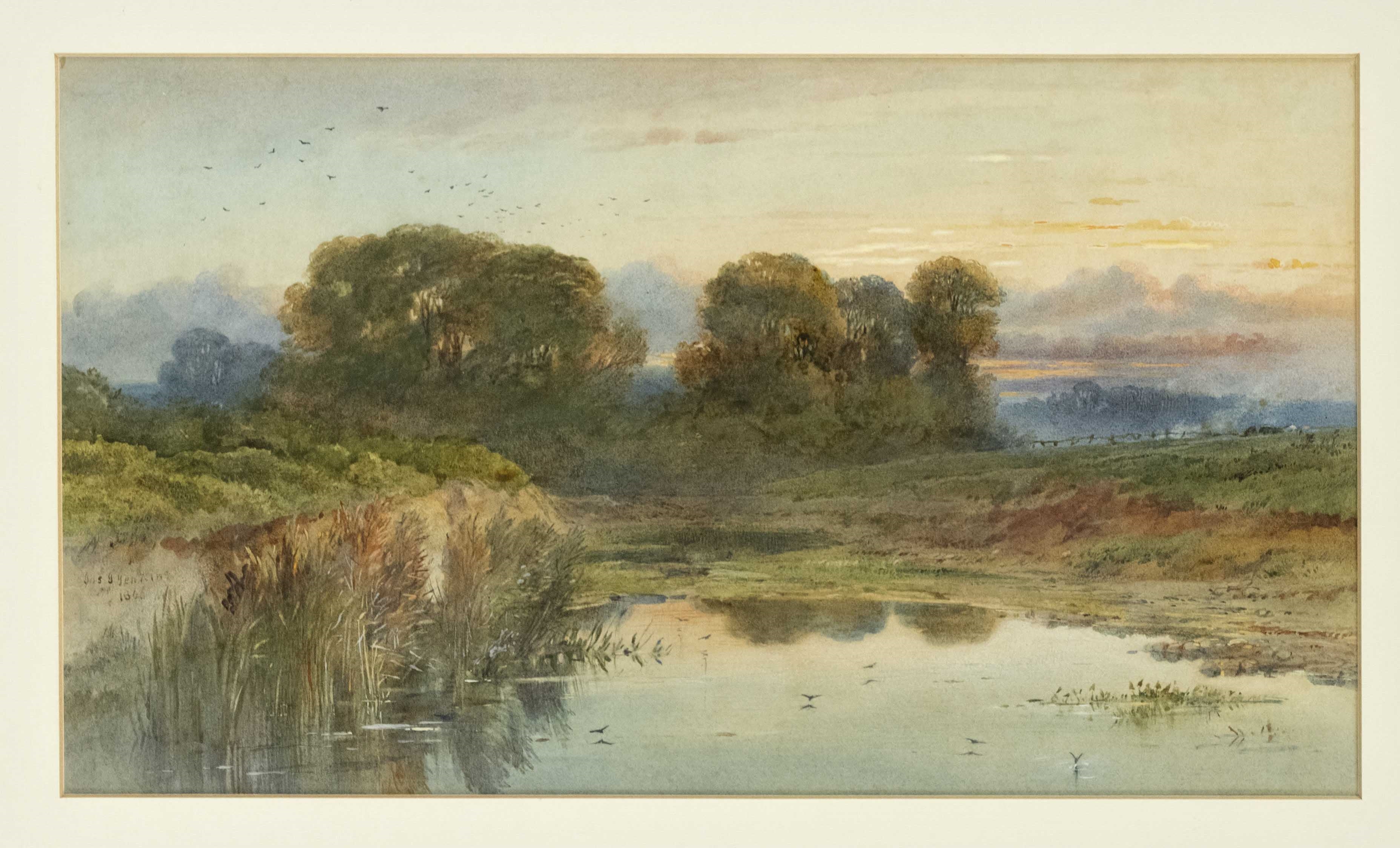 Joseph John Jenkins | English landscape painter. Moorland landscape in ...