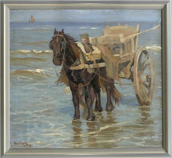 Louis Hartz | Dutch painter and graphic artist who studied in Amsterdam ...