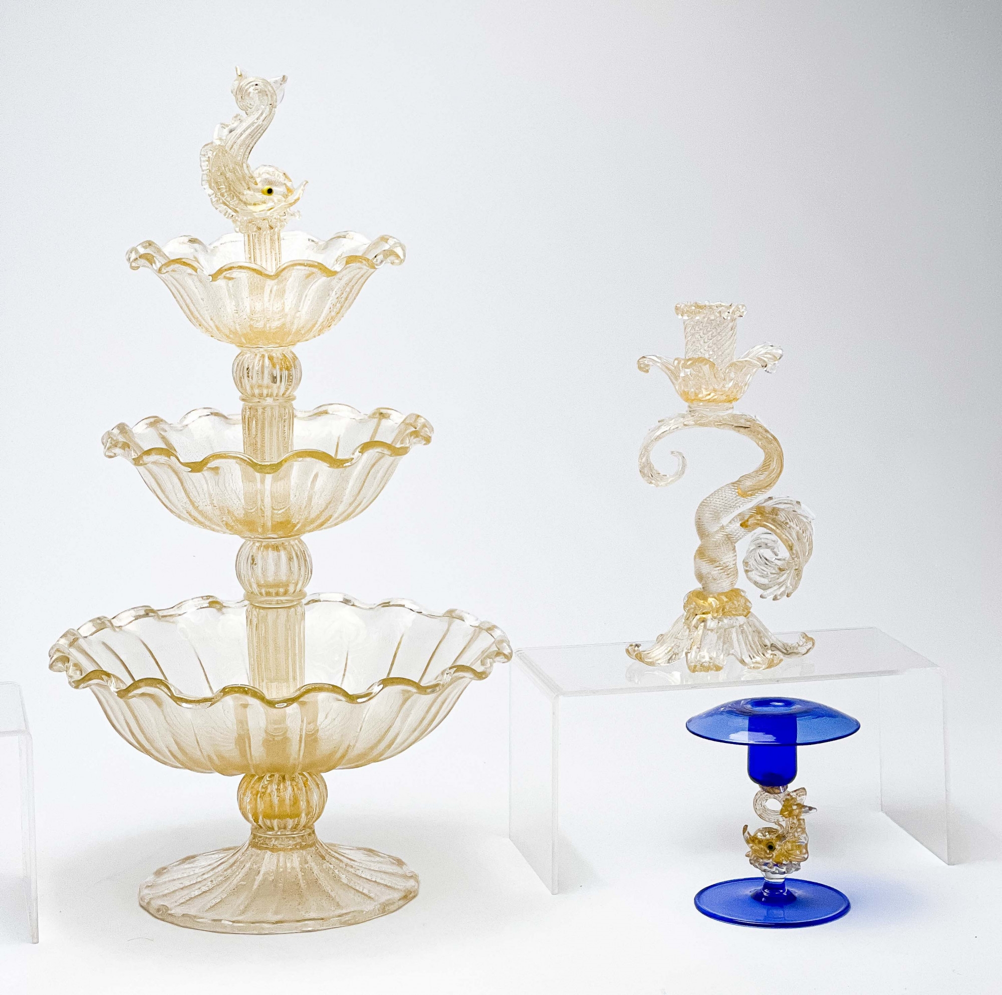 Salviati | Salviati Venetian Glass Table Garniture | MutualArt