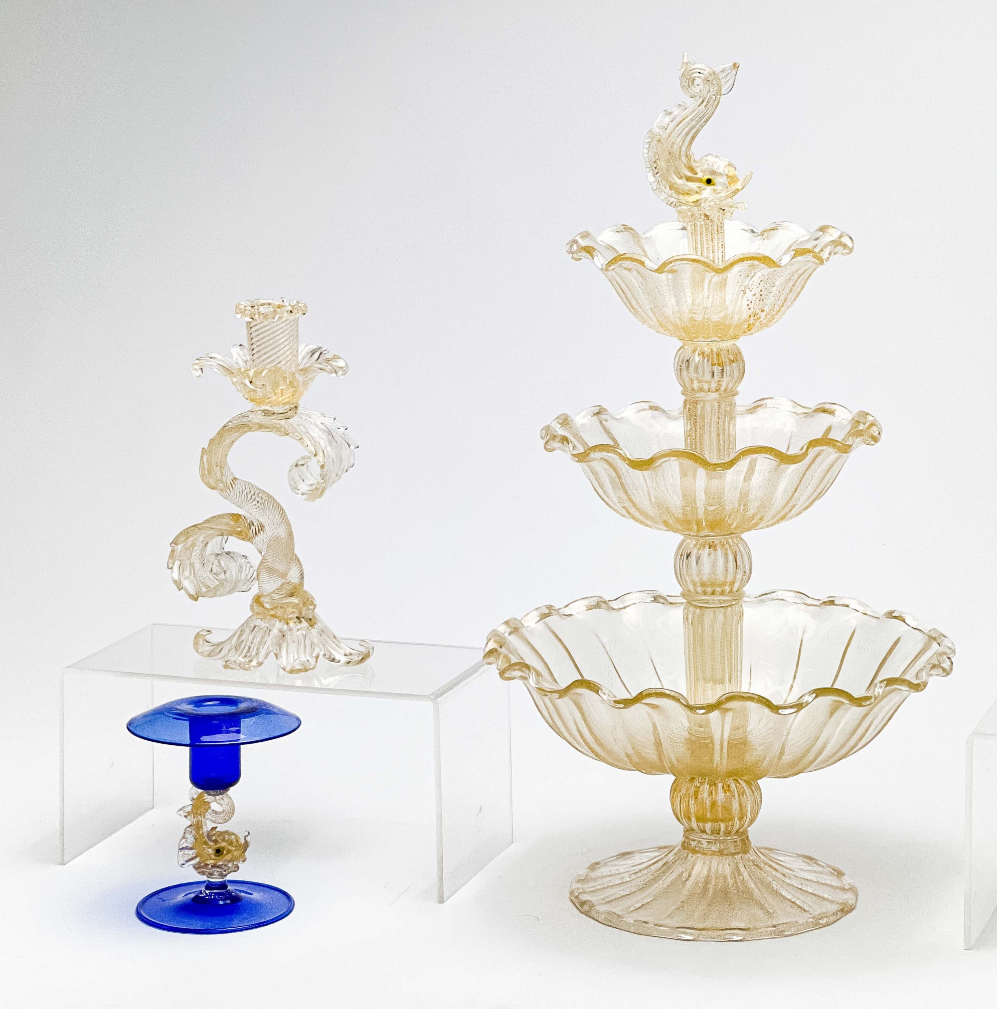 Salviati | Salviati Venetian Glass Table Garniture | MutualArt