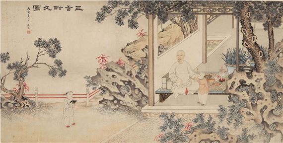 Lian Xi | Sanxiang durable map (1866) | MutualArt