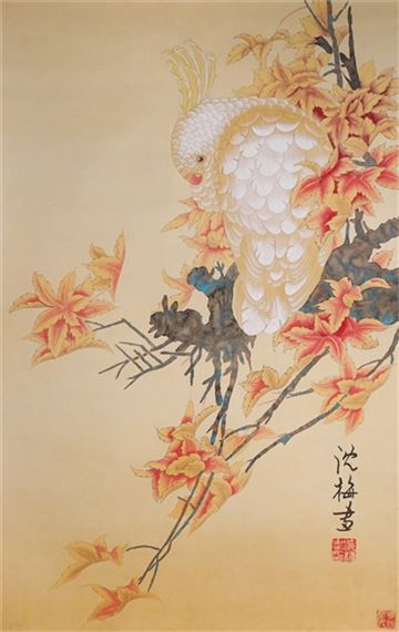 Shen Mei | Group of two vintage Chinese scrolls | MutualArt