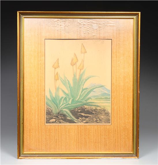 Leon Rene Pescheret | Lithograph Leon Pescheret (American | MutualArt