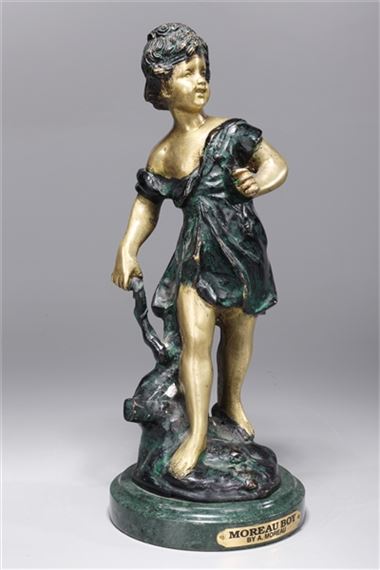 Louis Auguste Moreau | Bronze after Auguste Moreau on base | MutualArt
