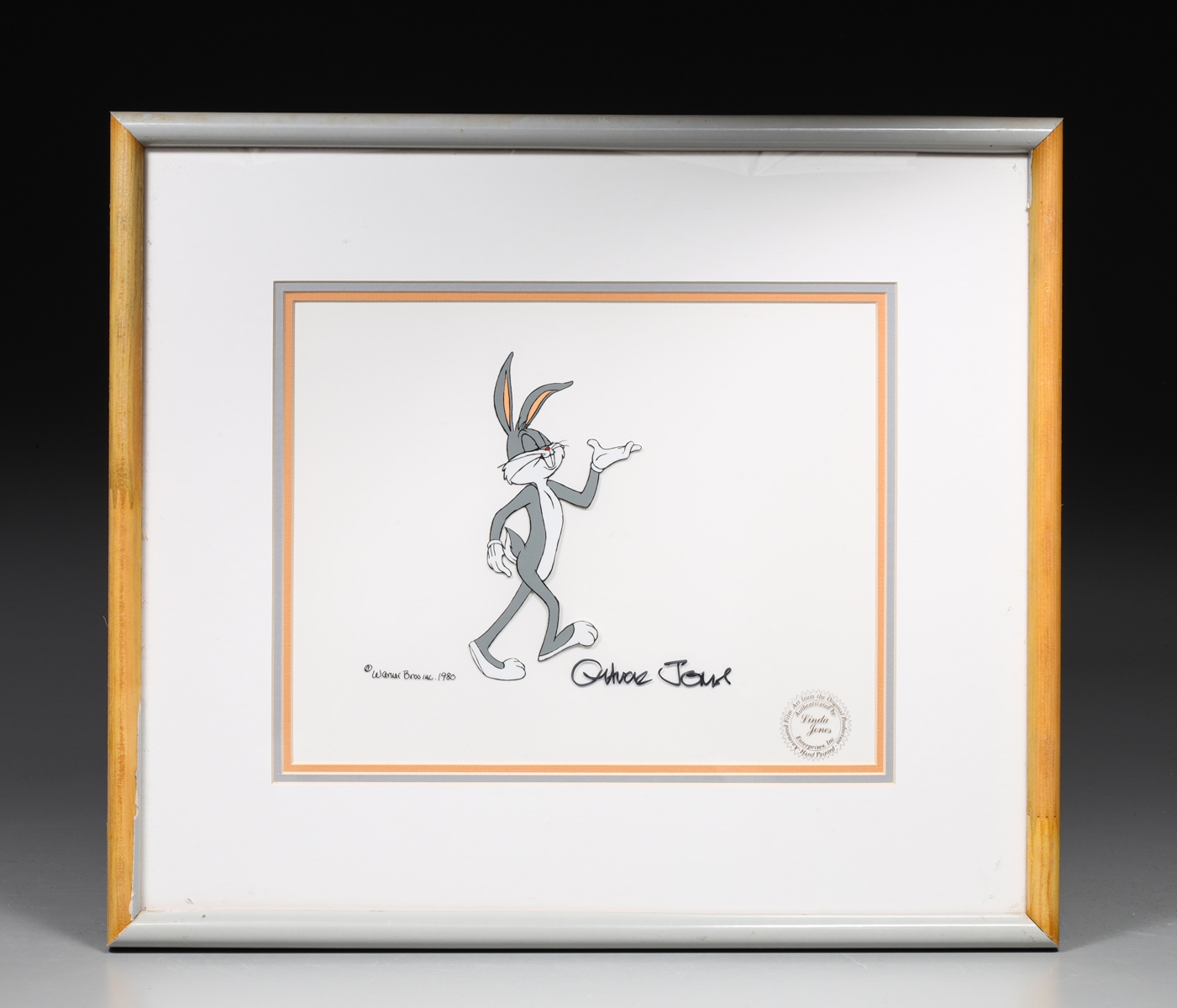 Chuck Jones | Bugs Bunny hand painted animation celluloid | MutualArt