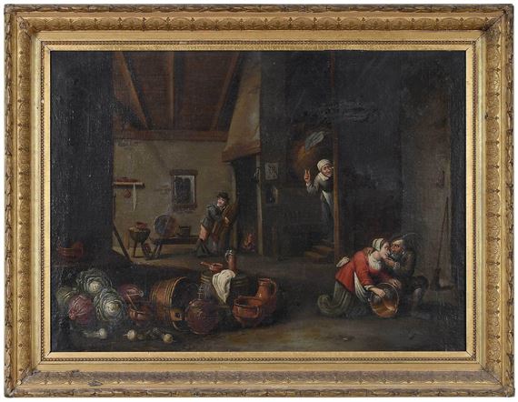 David Teniers the Younger | Kitchen Interior | MutualArt