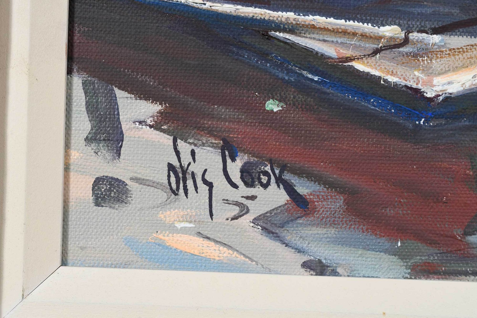 Otis Cook | oil on canvas | MutualArt