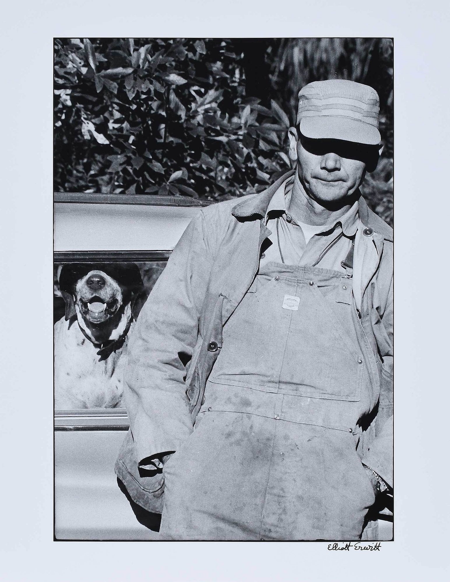 Elliott Erwitt | Gentleman with his Dog | MutualArt