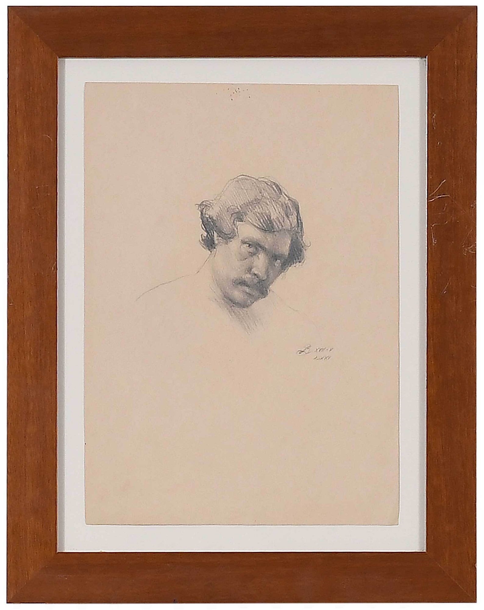 Ben Long | Self Portrait (1971) | MutualArt