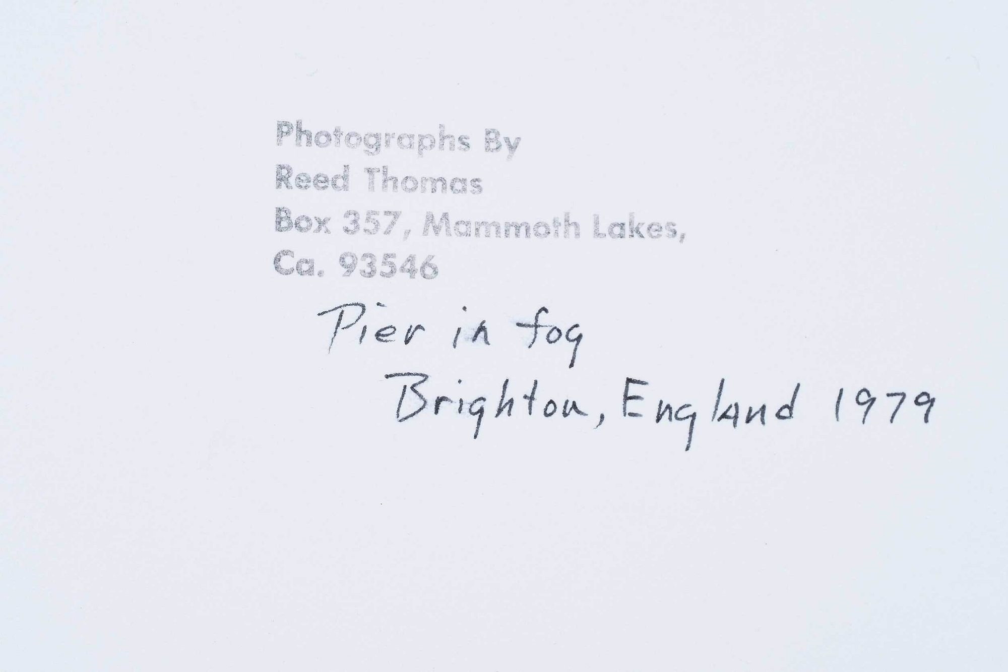 Reed Thomas | Bridge Over Water (1979) | MutualArt