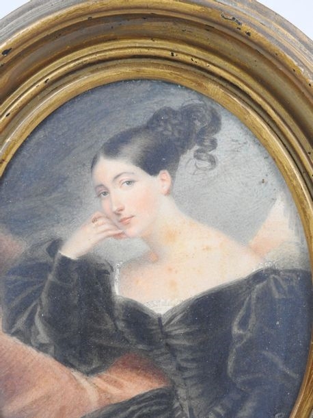 Gabriel Aristide Passot | : Portrait de Maria Malibran dite La Malibran ...