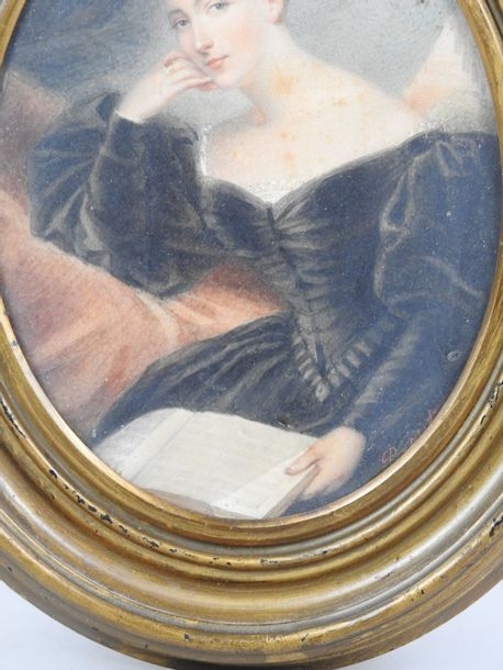 Gabriel Aristide Passot | : Portrait de Maria Malibran dite La Malibran ...