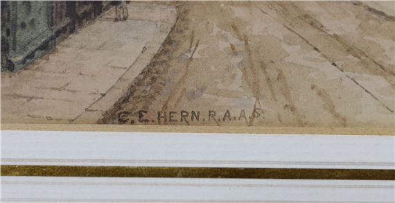 Charles Edward Hern | watercolour (1891) | MutualArt