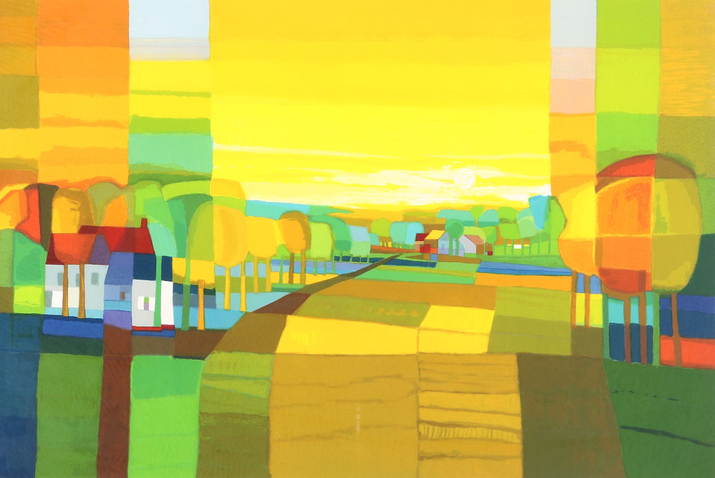 Ton Schulten | Twentse korenvelden | MutualArt