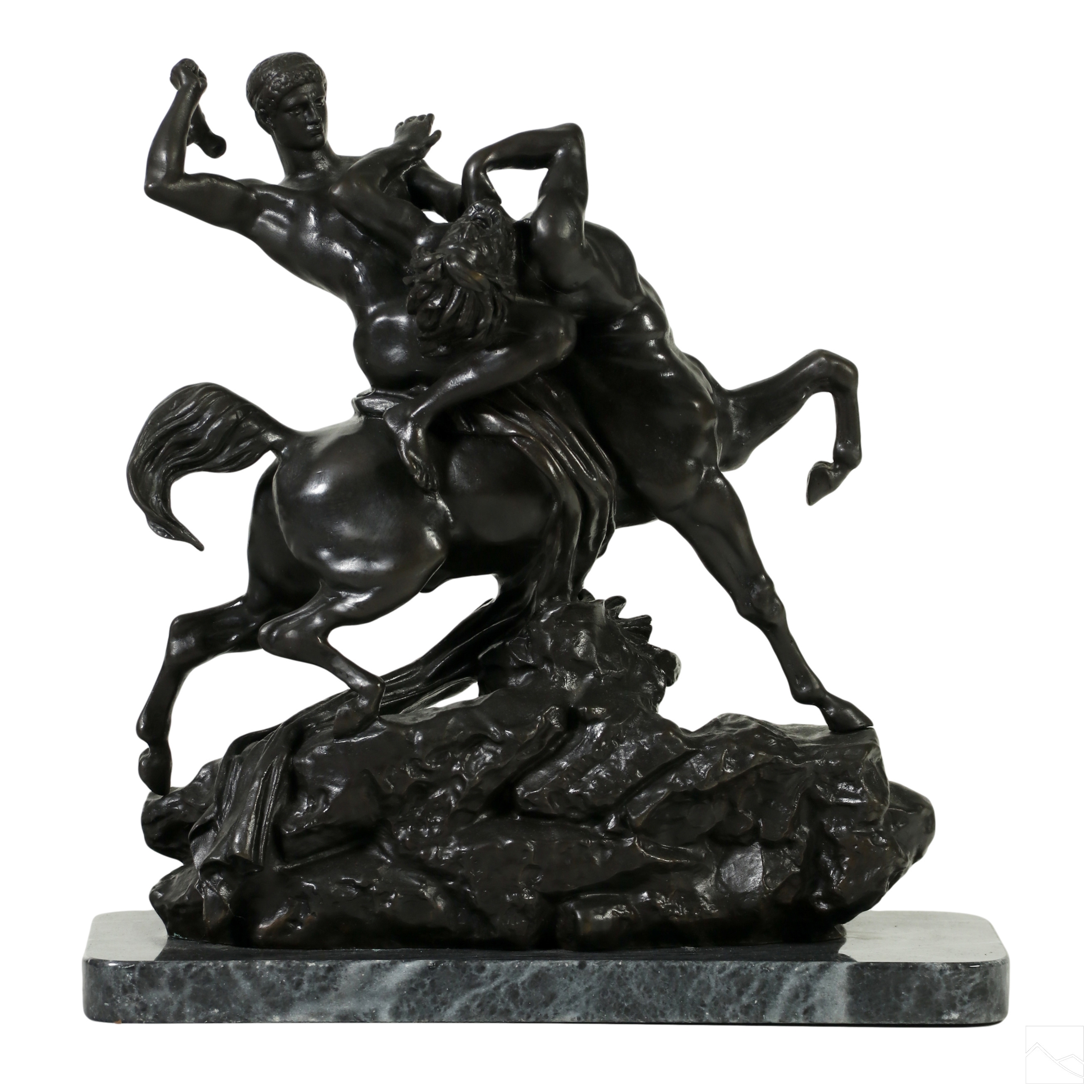 Antoine-Louis Barye | Theseus Fighting the Centaur Bianor | MutualArt